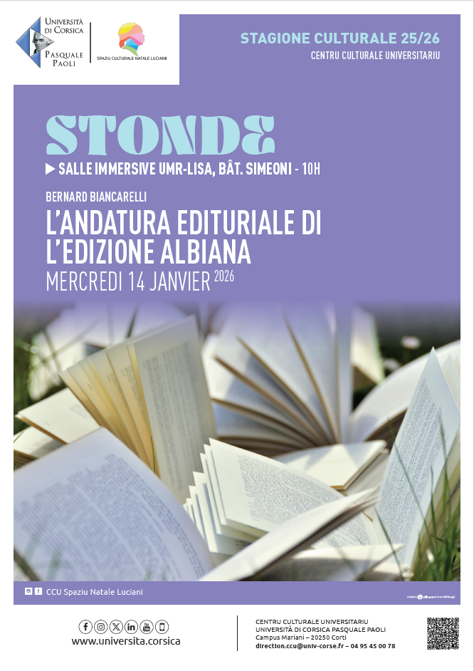 Mairie de Corte - Centre Culturel Universitaire : "L’andatura ...