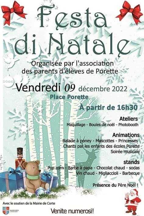 Mairie de Corte - Festa di Natale - Association des parents d'élèves de ...